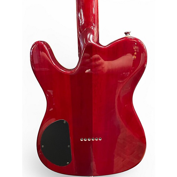 Used Fender Showmaster Telecaster Cherry Solid Body Electric Guitar ...