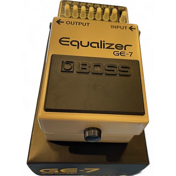 Used BOSS Used BOSS GE7 Equalizer Pedal | Guitar Center
