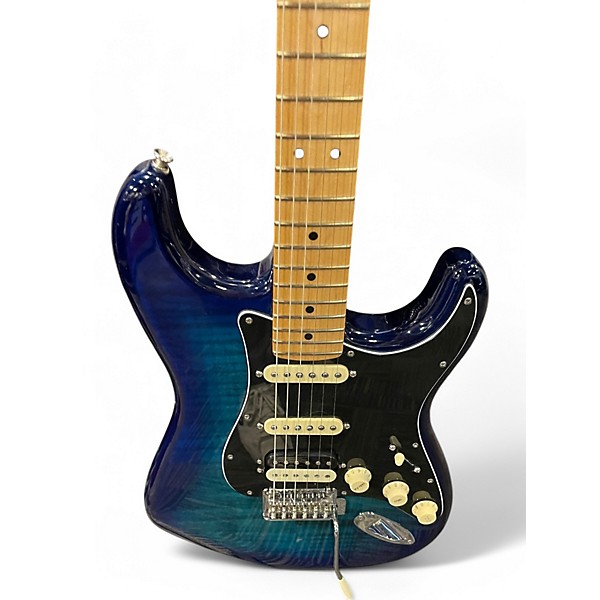 Used Fender Player Stratocaster HSS Plus Top Blue Burst Solid Body ...