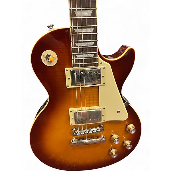 Used Epiphone Used Epiphone Les Paul Standard '60s Sunburst Solid Body Electric Guitar Sunburst ...