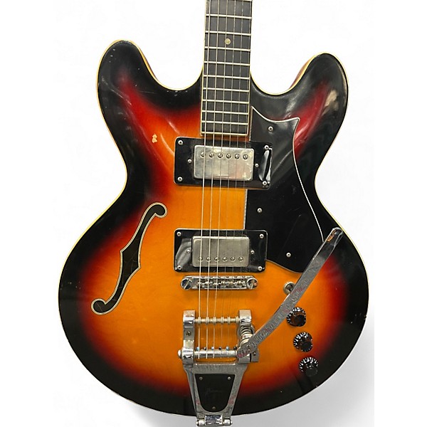 Used Framus Vintage 1970s Framus SORENTO 3 Color Sunburst Hollow Body Electric Guitar 3 Color ...