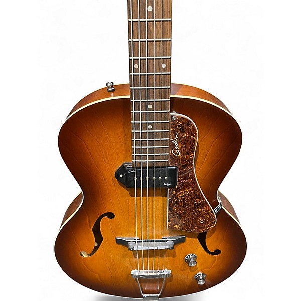 Used Godin Used Godin 5th Avenue Kingpin P90 Cognac Burst Used Godin Used Godin 5th Avenue Kingpin P90 Cognac Burst