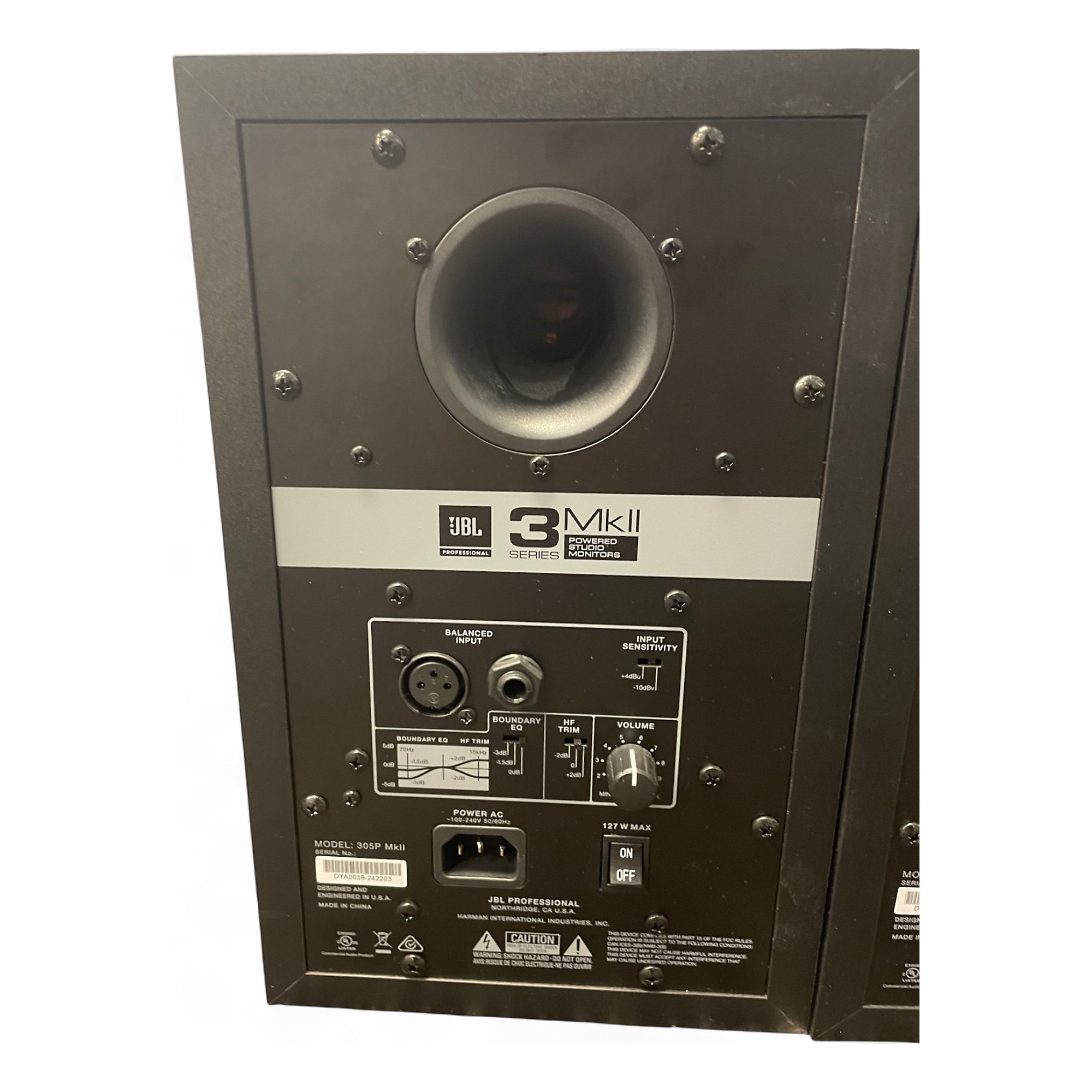 Used JBL Used JBL 305p Mk II PAIR Powered Monitor | Guitar Used JBL Used JBL 305p Mk II PAIR Powered Monitor | Guitar