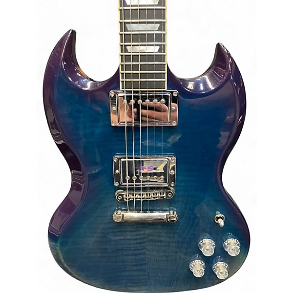 Used Gibson Used Gibson SG Standard HP Blueberry Fade Solid Body ...