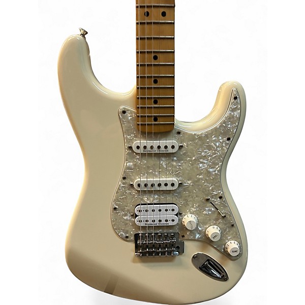 Used Fender Used Fender Standard Stratocaster HSS Alpine White Solid ...