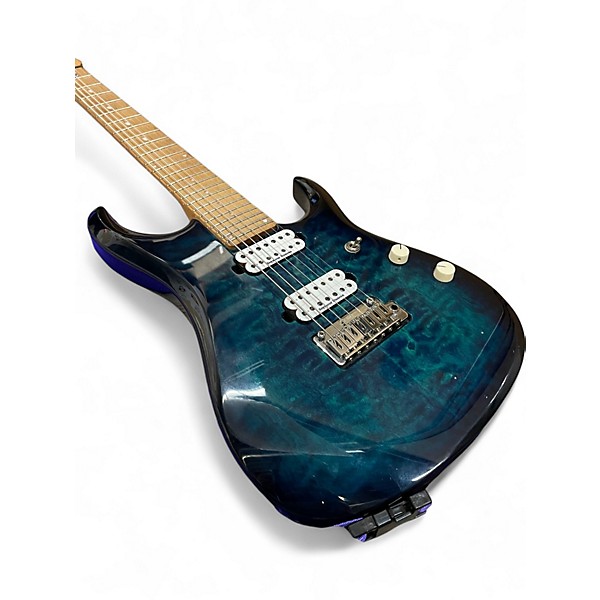 Used Sterling by Music Man John Petrucci JP157 7 String Neptune Blue ...