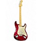 Used Fender Used Fender STANDARD FAT STRAT Maroon Solid Body Electric ...