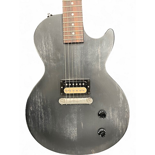 Used Gibson Les Paul Junior Robot Black Solid Body Electric Guitar Black | Guitar Center