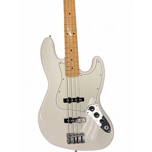 Used Fender Player Jazz Bass Alpine White Electric Bass Guitar Alpine ...