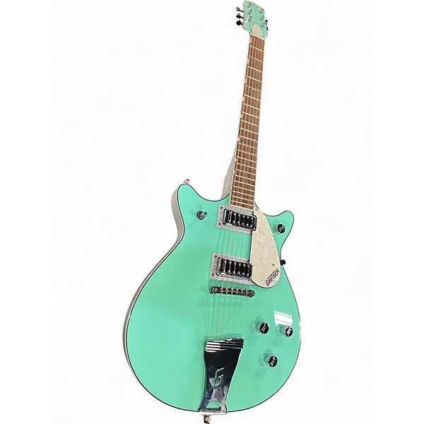 Used Gretsch Guitars Used Gretsch Guitars G5237 surf green and white ...