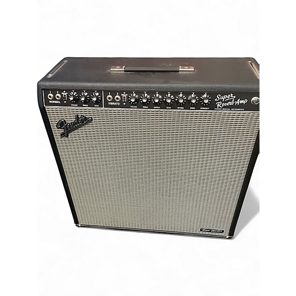 Used Fender Tone Master Super Reverb 4x10 Tube Guitar Combo Amp ...