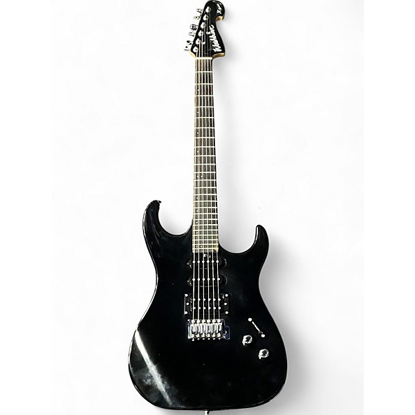 Used Washburn PRO X SERIES Black Solid Body Electric Guitar Black ...