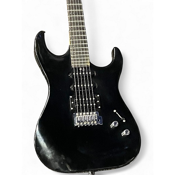 Used Washburn PRO X SERIES Black Solid Body Electric Guitar Black ...
