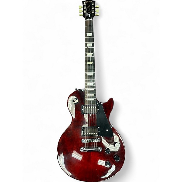 Used Gibson Les Paul Studio Transparent Red Solid Body Electric Guitar ...