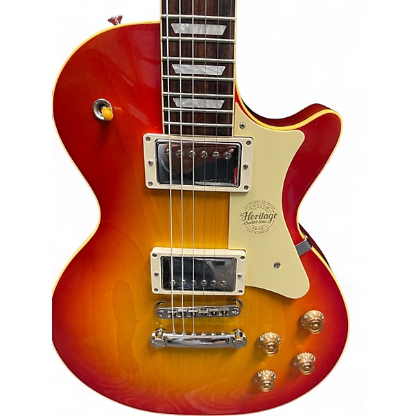 Used Heritage Used 2023 Heritage h-150 custom shop Heritage Cherry Sunburst Solid Body Electric ...