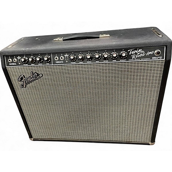 Used Fender Used Fender Twin Reverb 2x12 Tube Guitar Combo Amp | Guitar ...