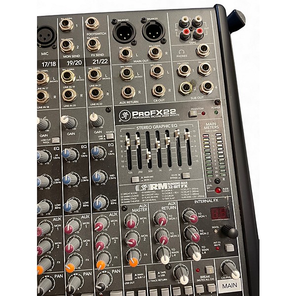 Used Mackie Used Mackie PROFX22 Unpowered Mixer | Guitar Center
