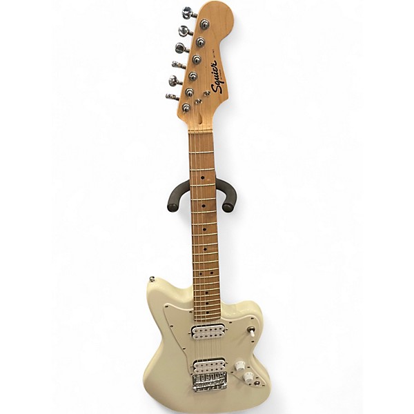Used 2020s Squier Mini Jazzmaster Pearl White Solid Body Electric ...