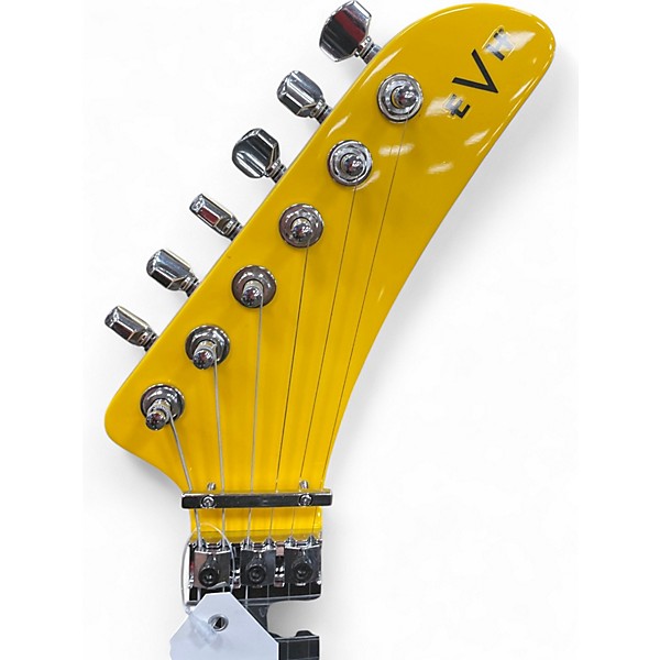 Used EVH 5150 Standard EVH Yellow Solid Body Electric Guitar EVH Yellow ...