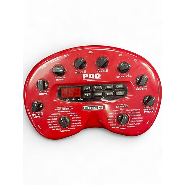 Used Line 6 Pod 2.0 Amp Modeler Effect Processor | Guitar Center