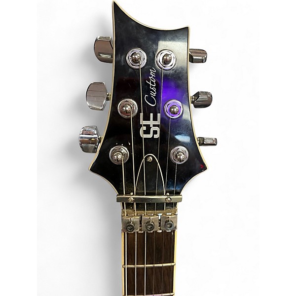 Used PRS SE Custom 24 FLOYD ROSE Trans Charcoal Solid Body Electric ...