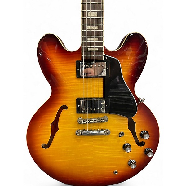 Used Epiphone ES335 FIGURED IG RASPBERRY TEA BURST Hollow Body Electric ...