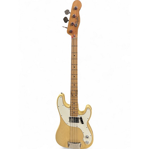 Vintage 1974 Fender Telecaster Bass Blonde Electric Bass Guitar Blonde ...