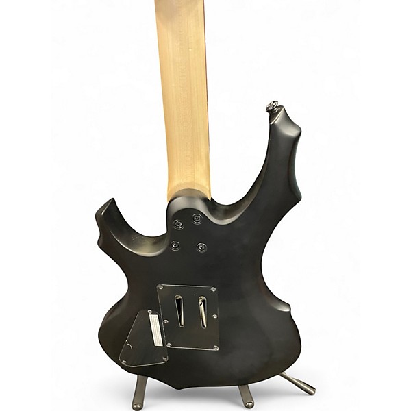 Used ESP LTD F200 Satin Black Solid Body Electric Guitar Satin Black ...