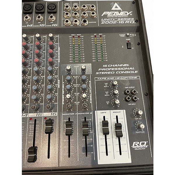 Used Peavey UNITY SERIES 2002-12 Unpowered Mixer | Guitar Center
