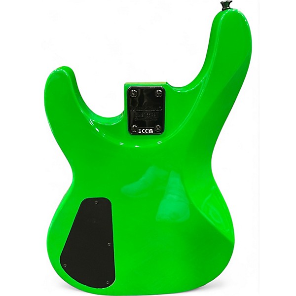 Used Jackson JS1M CONCERT BASS Neon Green Electric Bass Guitar Neon ...