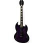 Used ESP LTD Viper 1000 Deluxe Trans Purple Solid Body Electric Guitar ...