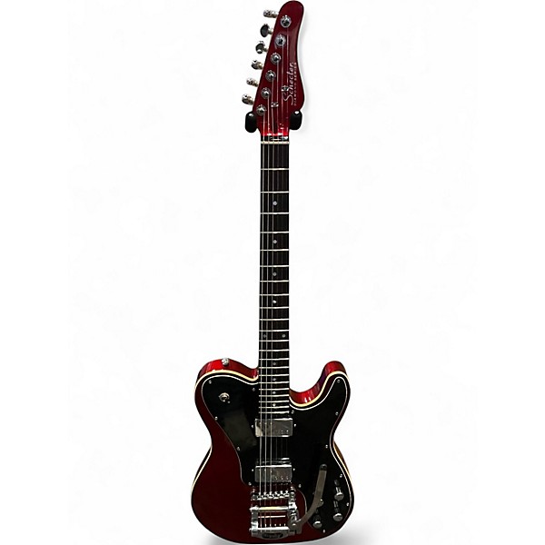 Used Schecter Guitar Research PT Fastback II RED Solid Body Electric ...