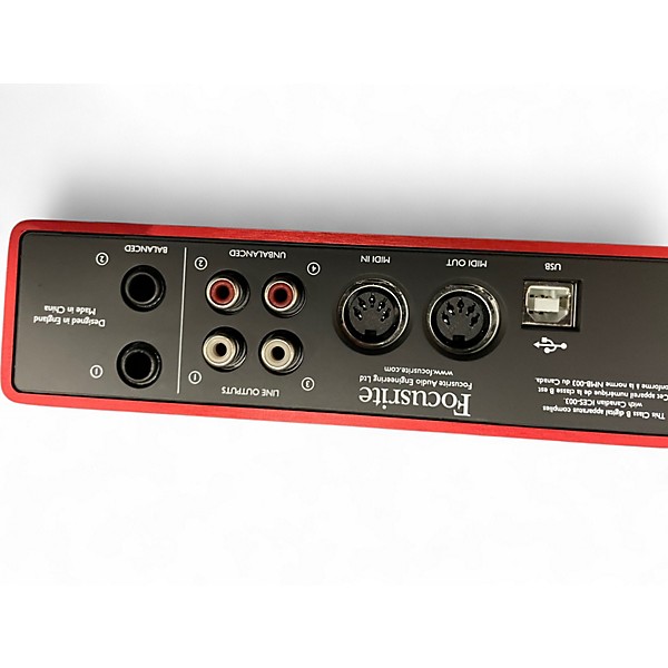 Used Focusrite Scarlett 2i4 Gen 2 Audio Interface | Guitar Center