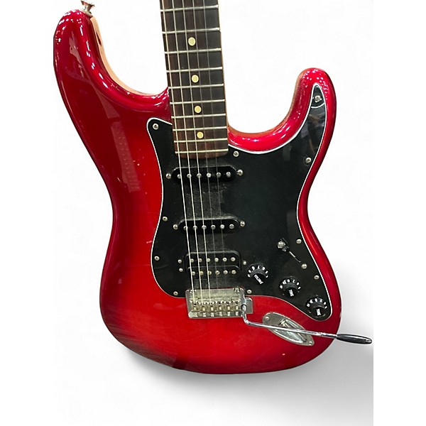 Used Fender Player Stratocaster Trans Red Solid Body Electric Guitar ...