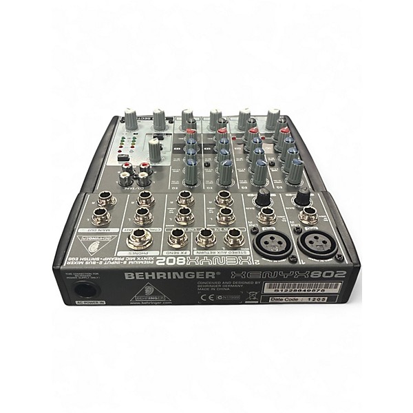 Used Behringer Xenyx 802 Unpowered Mixer | Guitar Center