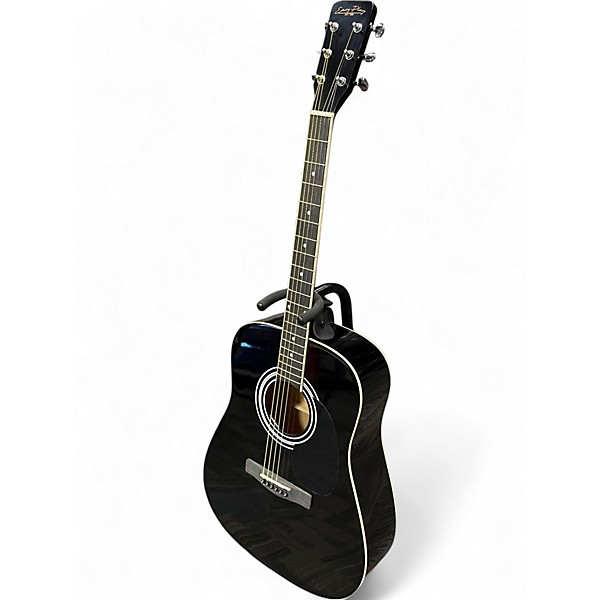 Used Zager ZAD01P Black Acoustic Guitar Black | Guitar Center