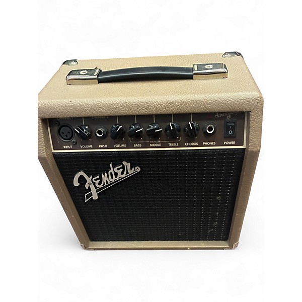 Used Fender Acoustasonic 15 Acoustic Guitar Combo Amp | Guitar Center