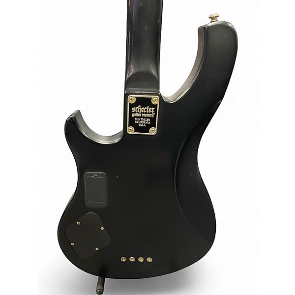 Used Schecter Guitar Research Johnny Christ Signature Black and Gold ...
