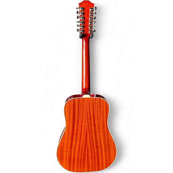 Used Epiphone hummingbird 12 string aged cherry sunburst 12 String ...