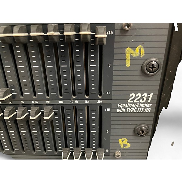 Used dbx 2331 EQUILIZER/LIMITER Equalizer | Guitar Center