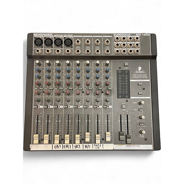 Used Behringer EURORACK MX1602 Unpowered Mixer | Guitar Center