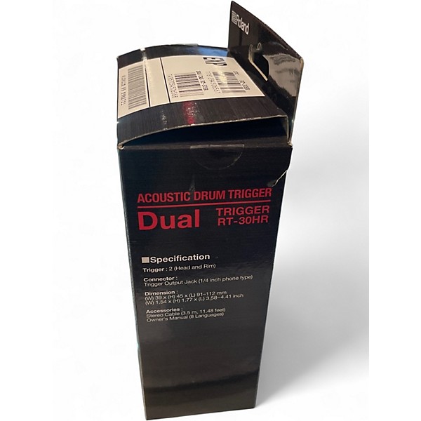 Used Roland dual trigger rt-30hr Acoustic Drum Trigger | Guitar Center