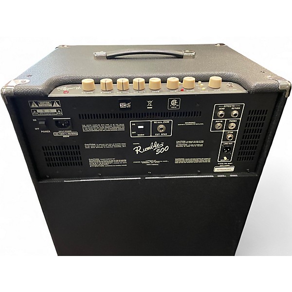 Used Fender rumble 500 Bass Combo Amp | Guitar Center