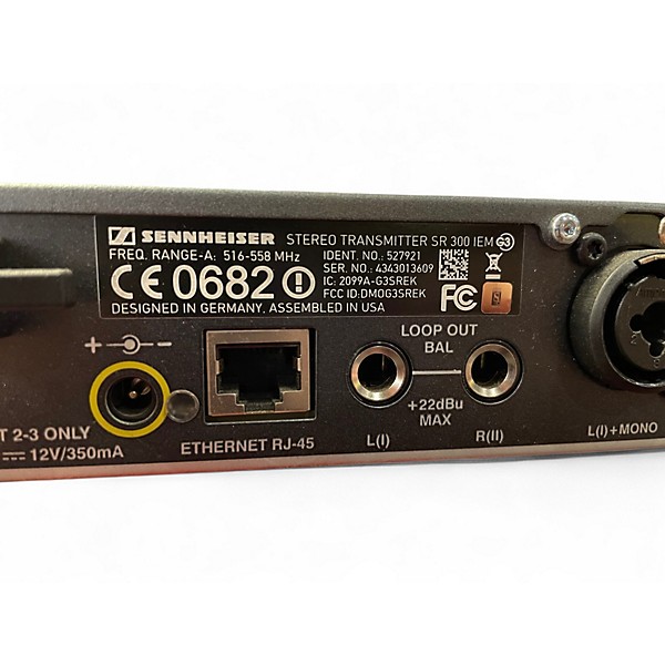 Used Sennheiser G3 IEM In Ear Wireless System | Guitar Center