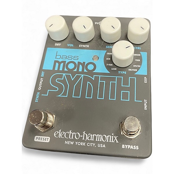 Used Electro-Harmonix Bass Mono Synth Bass Bass Effect Pedal | Guitar ...