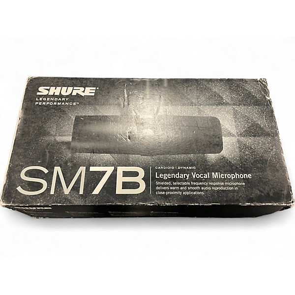 Used Shure SM7B Dynamic Microphone | Guitar Center