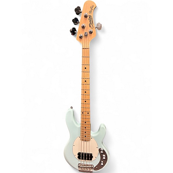 Used Sterling by Music Man STINGRAY SHORT SCALE BLUE Electric Bass ...