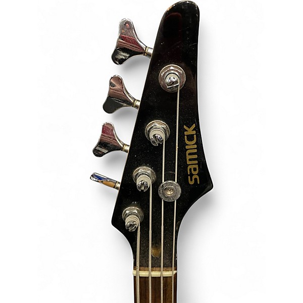 Used Samick Bass Red Electric Bass Guitar Red | Guitar Center