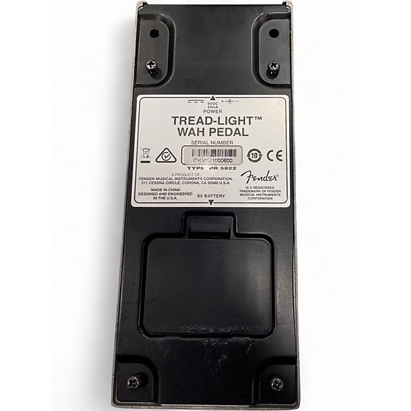 Used Fender Wah tread light Effect Pedal | Guitar Center