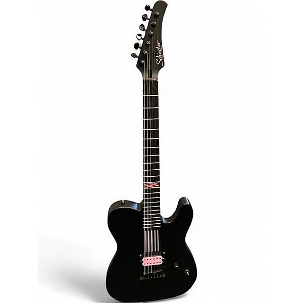 Used Schecter Guitar Research MACHINE GUN KELLY SIGNATURE BLACK WITH ...
